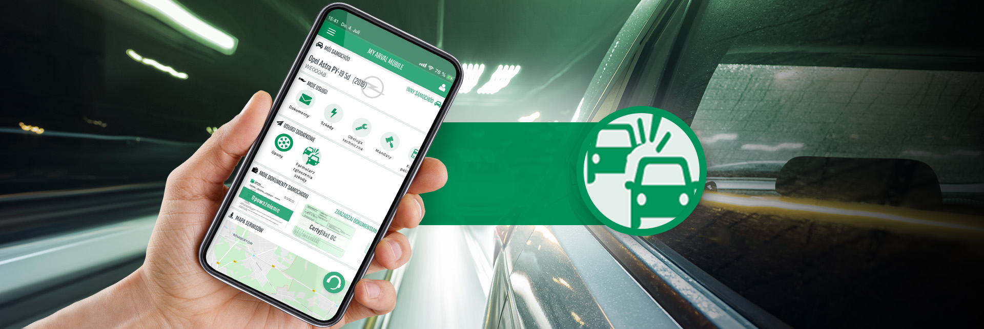 ARVAL UMOŻLIWIA KIEROWCOM ZDALNE ZGŁASZANIE SZKÓD. WYSTARCZY APLIKACJA | Samochody dla biznesu
